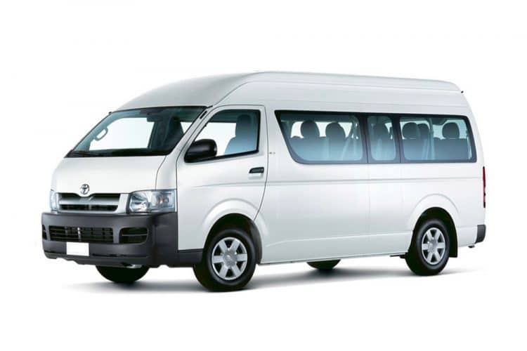 Toyota Hiace 12 Seater Mini Bus | Flexi Auto Rentals Whangarei